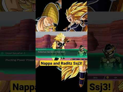 Nappa and Raditz Ssj3! - YouTube