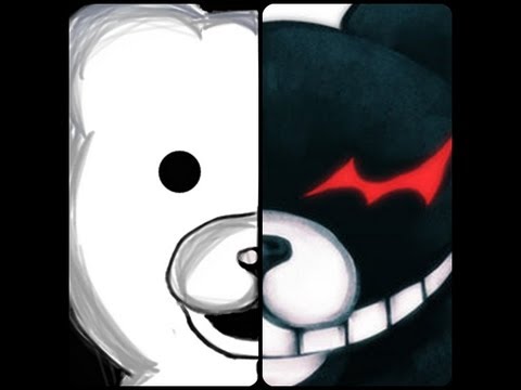 How to Draw: Monokuma (Speed Paint) - YouTube