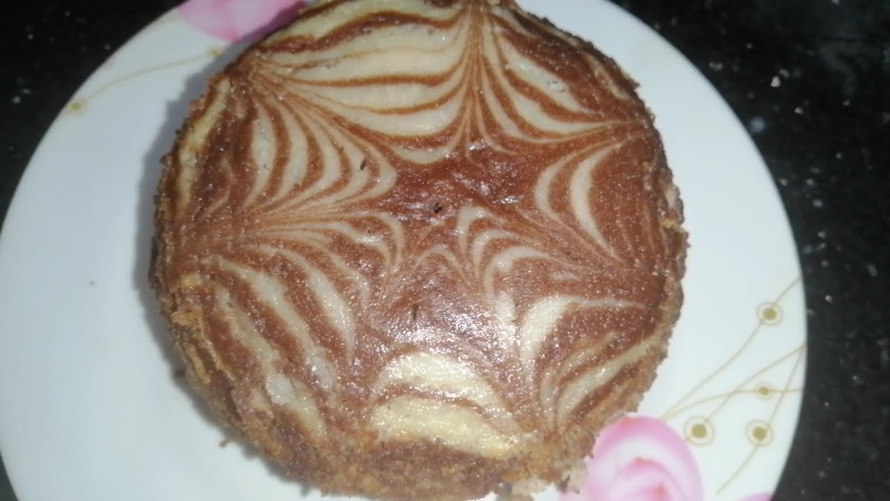 Chocolate marble cake /Eggless chocolate cake Without oven /Vishsamayal ...