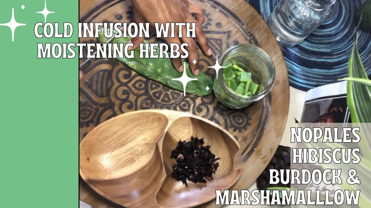 Cold Infusion w/ Moistening Herbs - YouTube