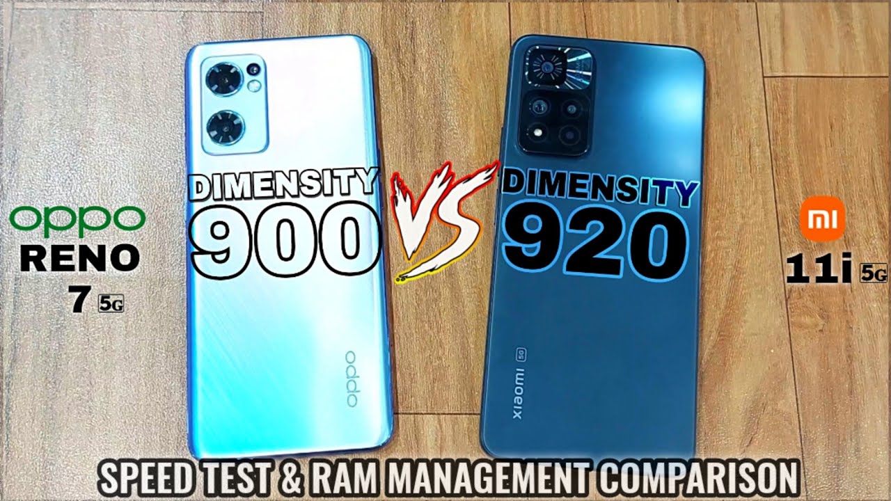 Mi 11i vs Oppo Reno 7 Speed Test Comparison⚡RAM Management Test🔥🔥Mi vs ...