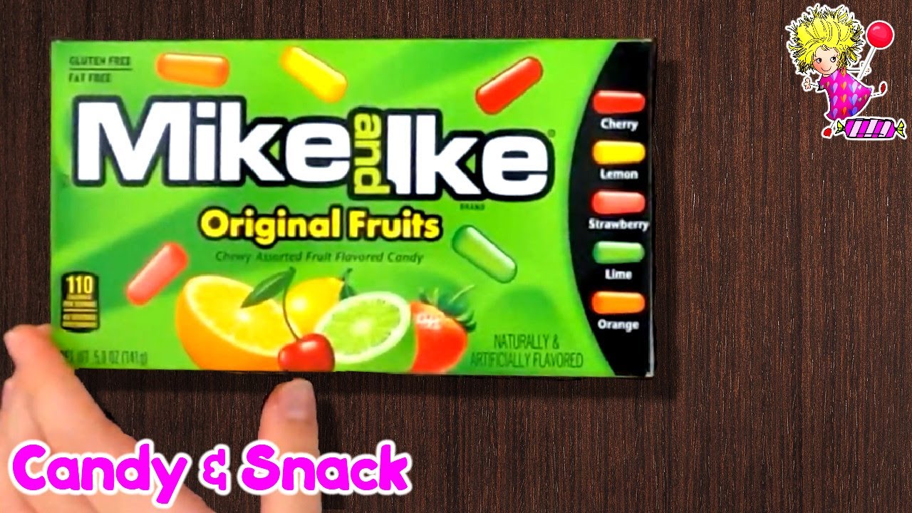 🍬 Mike and Ike (Original Fruits) - Candy & Snack Review - YouTube