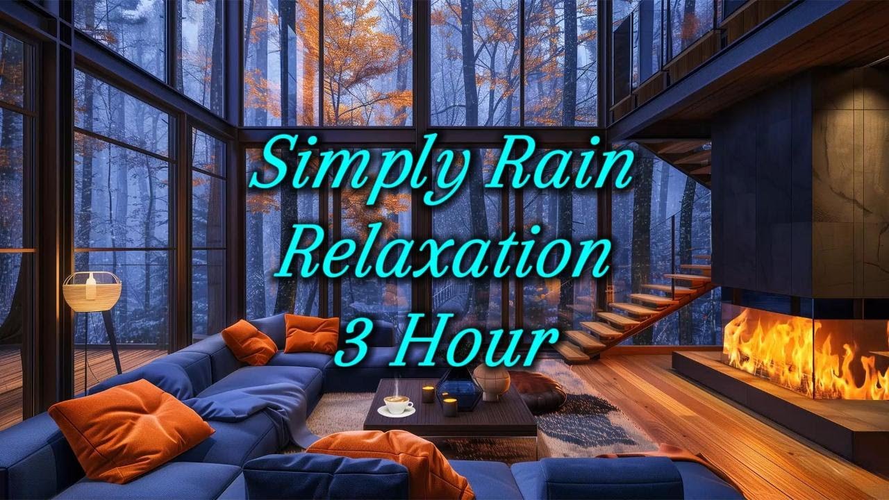 SNS - 3 Hour | Simply Rain Relaxation | Rain Sounds - Background noise ...