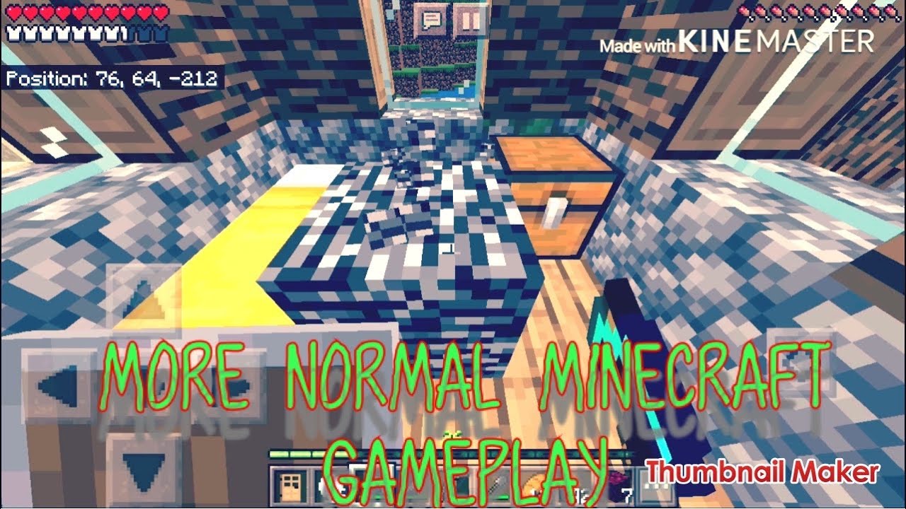 More normal Minecraft gameplay - YouTube