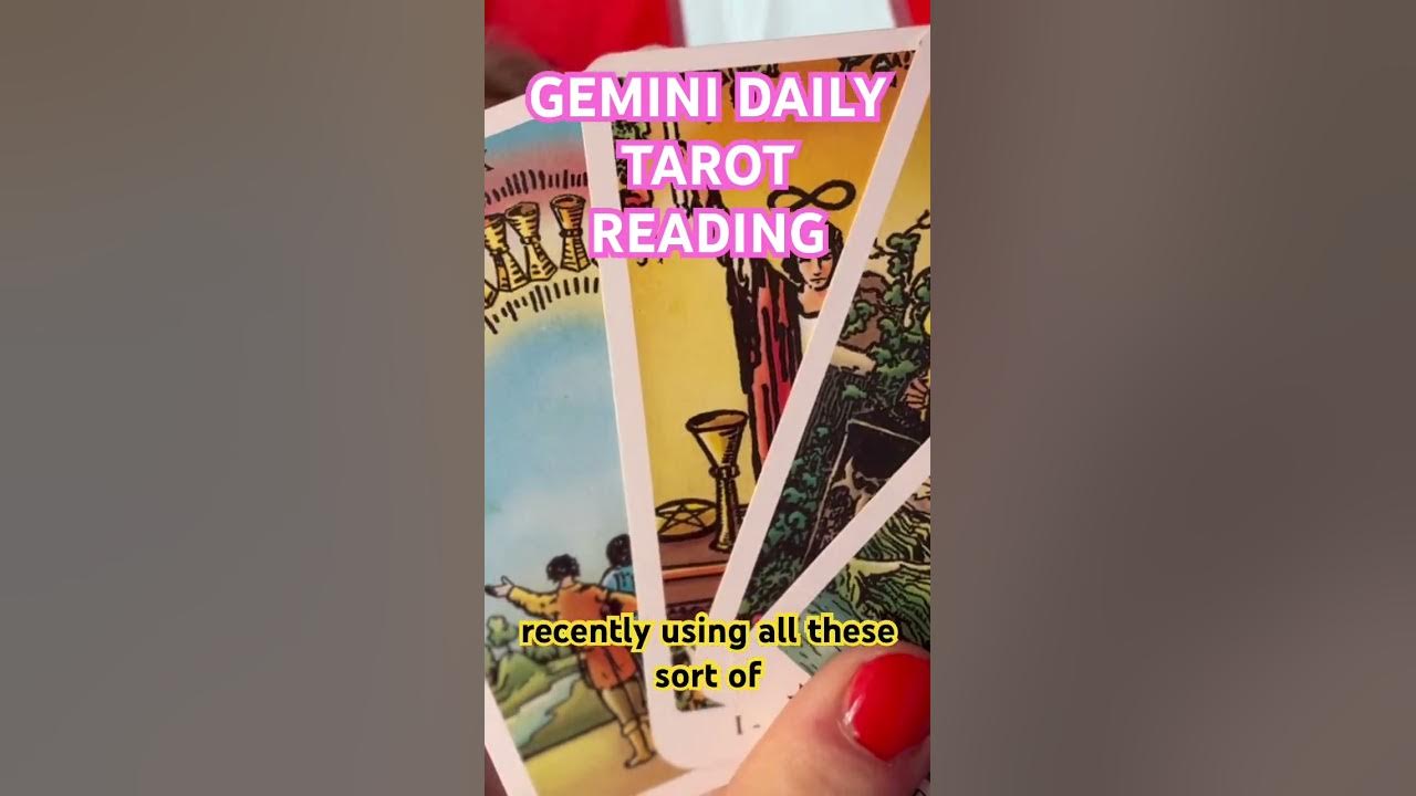 GEMINI DAILY TAROT READING #gemintangtarot #tarotcards #dailytarotreading - YouTube