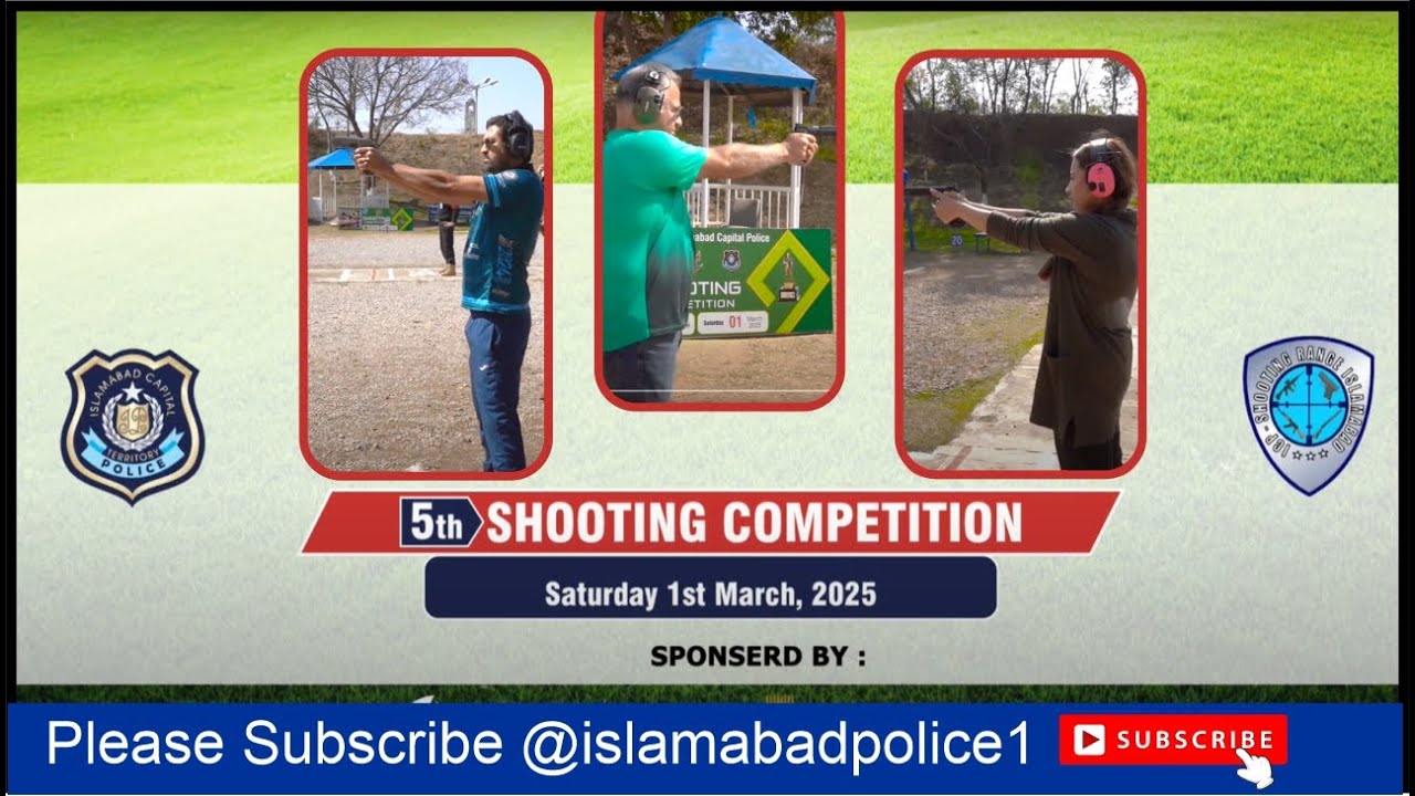 5th Shooting Competition at Police Lines Headquarters - YouTube