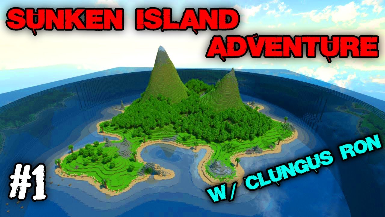 Minecraft: Sunken Island Adventure w/ @clungus || Episode 1 - YouTube