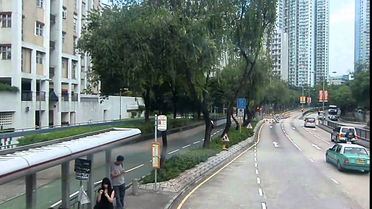 KMB S AV1 FW5572 @ 273A 太平總站-百福田心球場 - YouTube