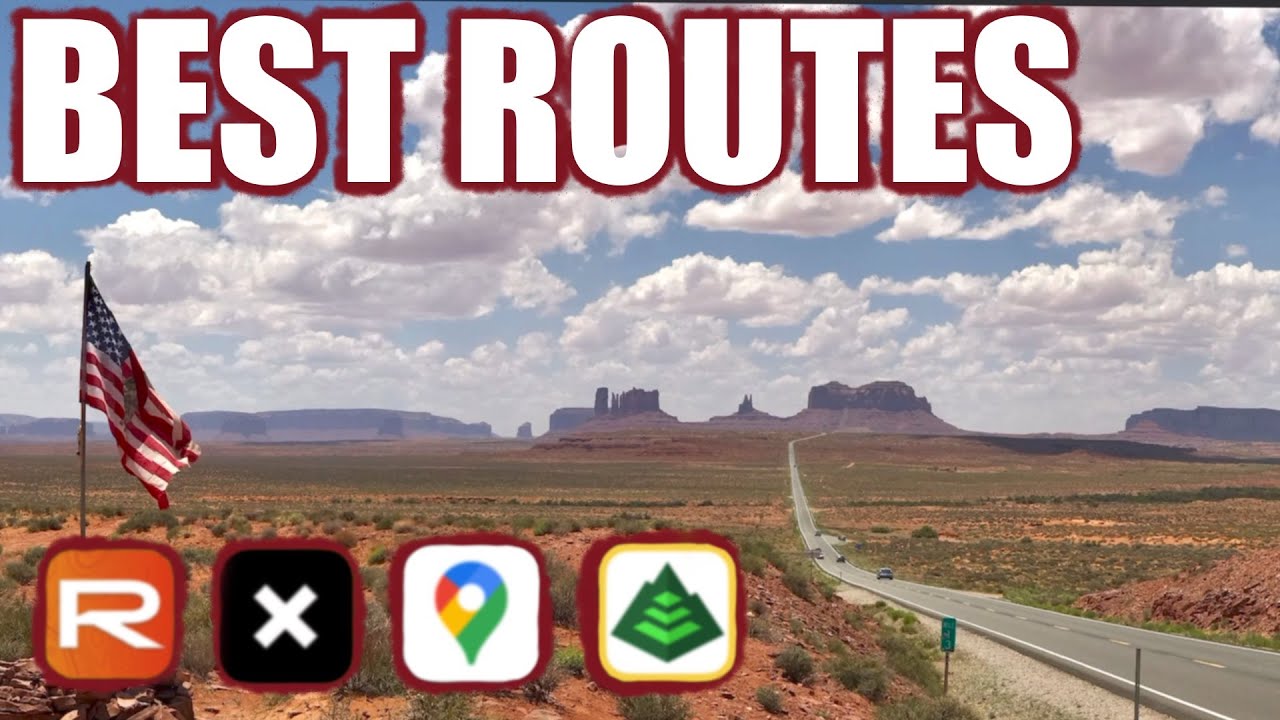 HOW TO CREATE The BEST ROUTES For MOTORCYCLE TRIPS | BEST APPS - YouTube