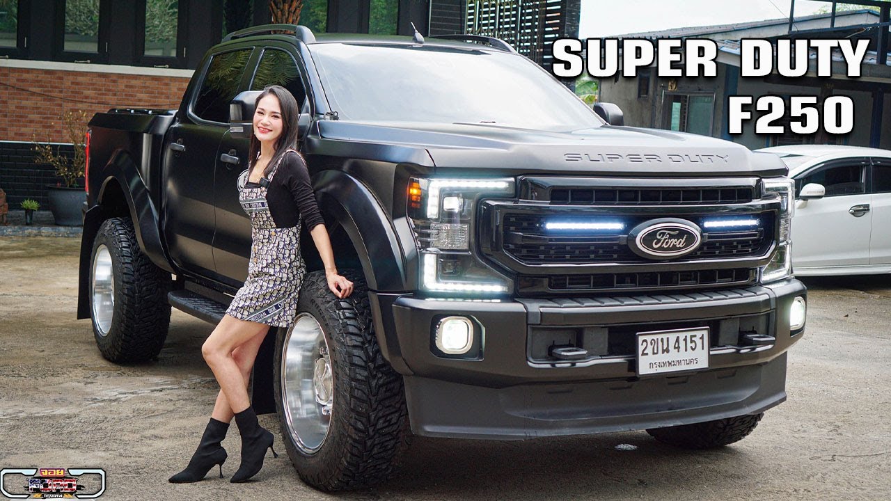 Decorating set for F250, Big body kit with parking space. - YouTube