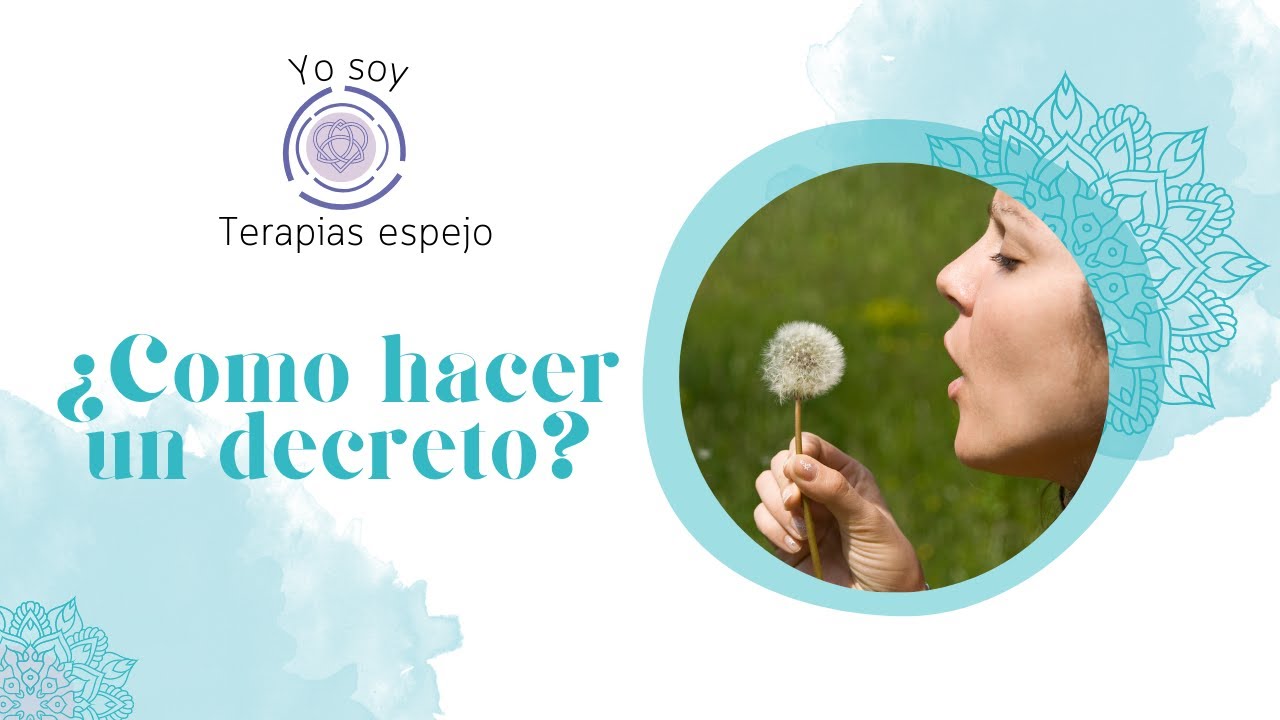 Como hacer un decreto y que sea muy poderoso, el secreto te lo comparto ...