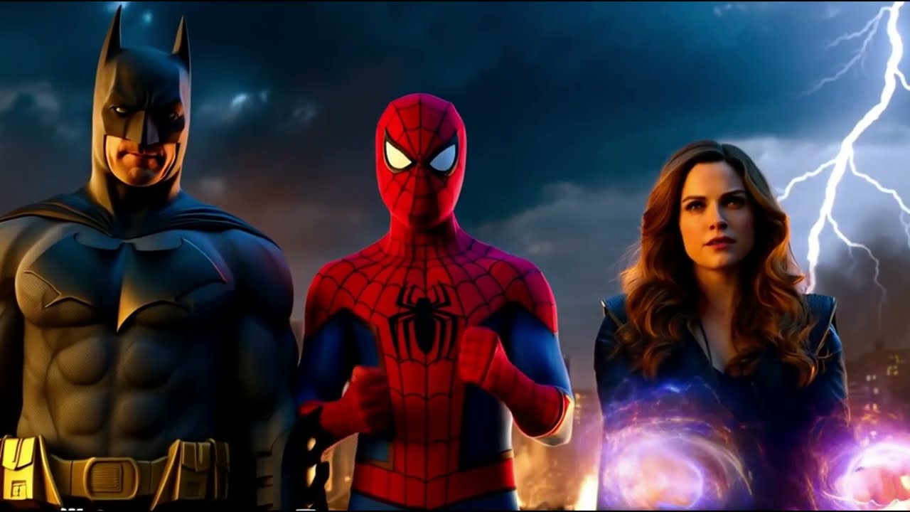 What If Batman, Spider-Man & Wanda Teamed Up? (Marvel & DC Crossover ...