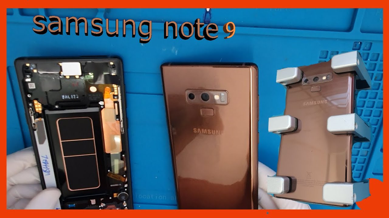 samsung note 9 screen replacement - YouTube