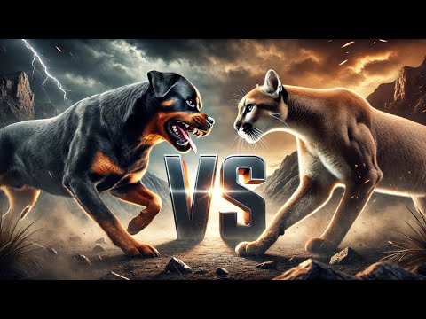 Rottweiler vs Puma: The Ultimate Predator Showdown - YouTube