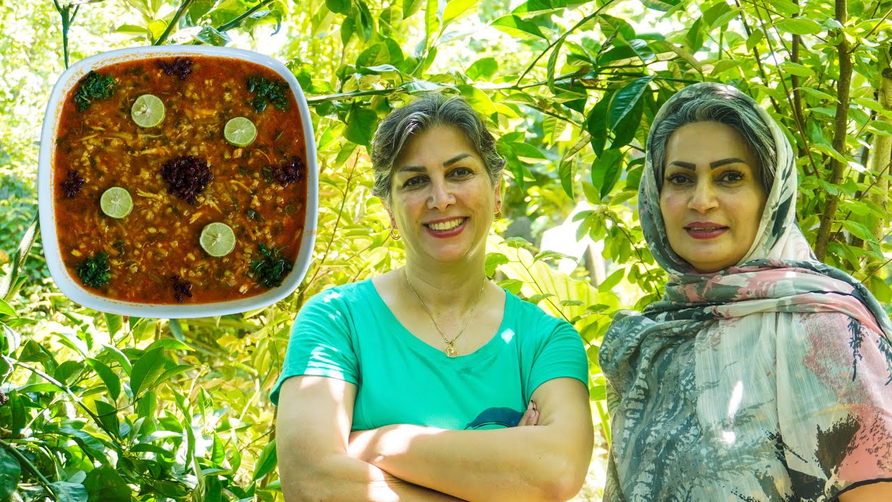 How to cook traditional Persian barley soup | rural lifestyle and ...