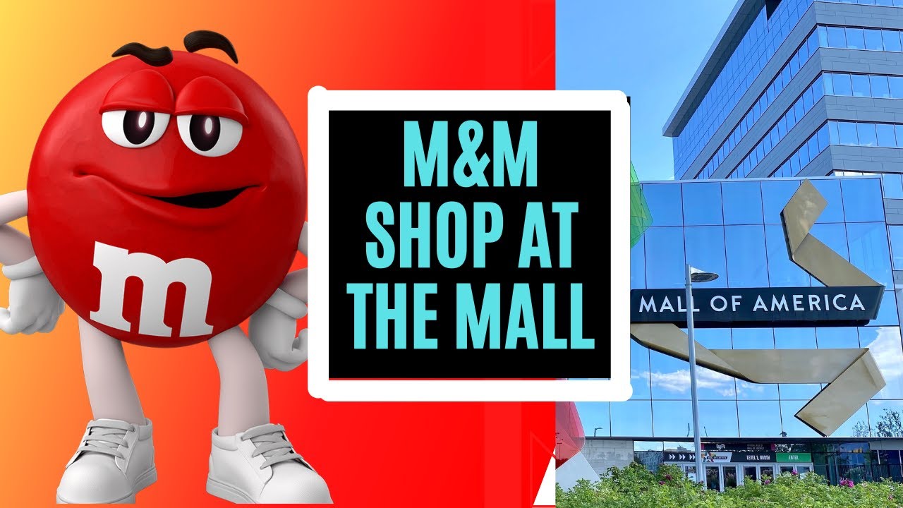 M & M Shop at The Greatest Mall of America - YouTube