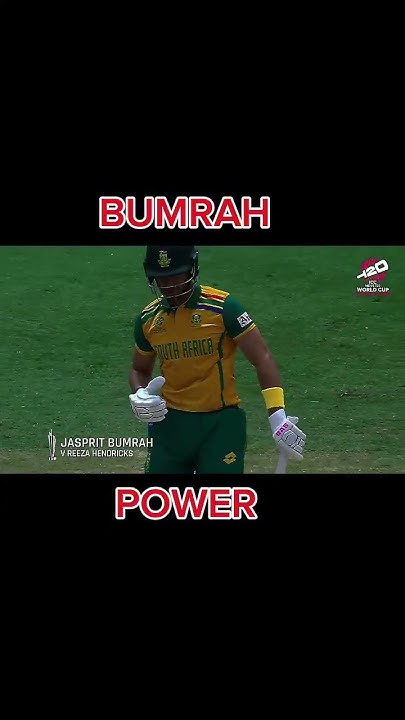 BUMRAH POWER. ...... - YouTube