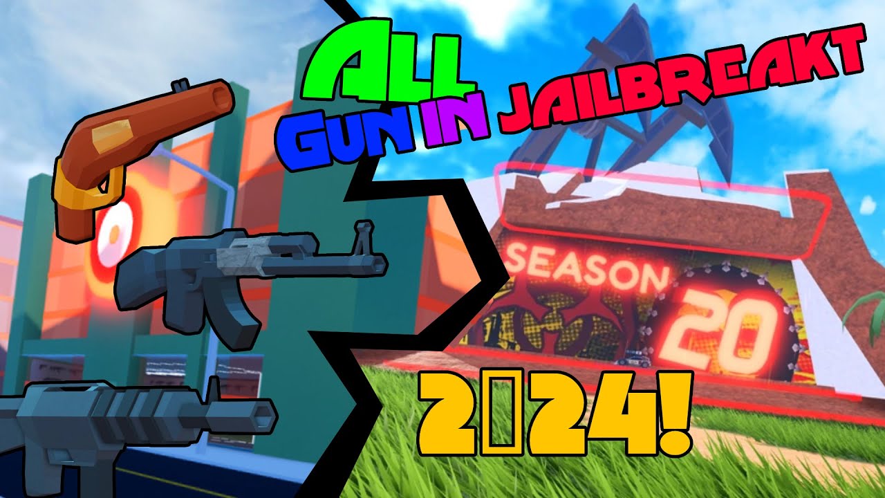 Roblox All gun In jailbreak 2024 - YouTube