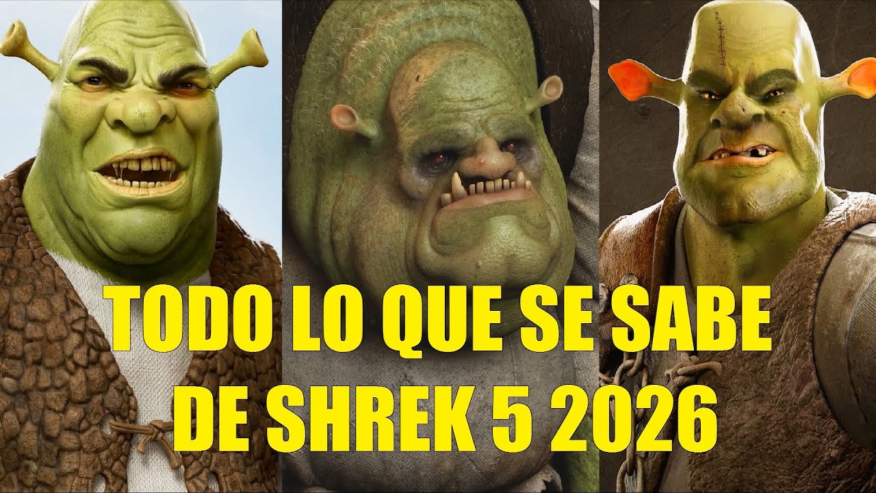 TODO LO QUE SE SABE DE SHREK 5 2026 - YouTube