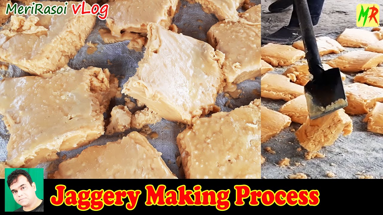 गन्ने से गुड़ कैसे बनता है | Jaggery Making Process | How To Make ...