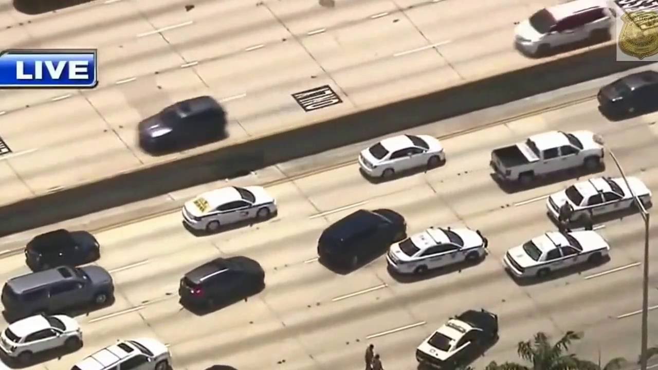 Miami Police Chase 2016 - YouTube