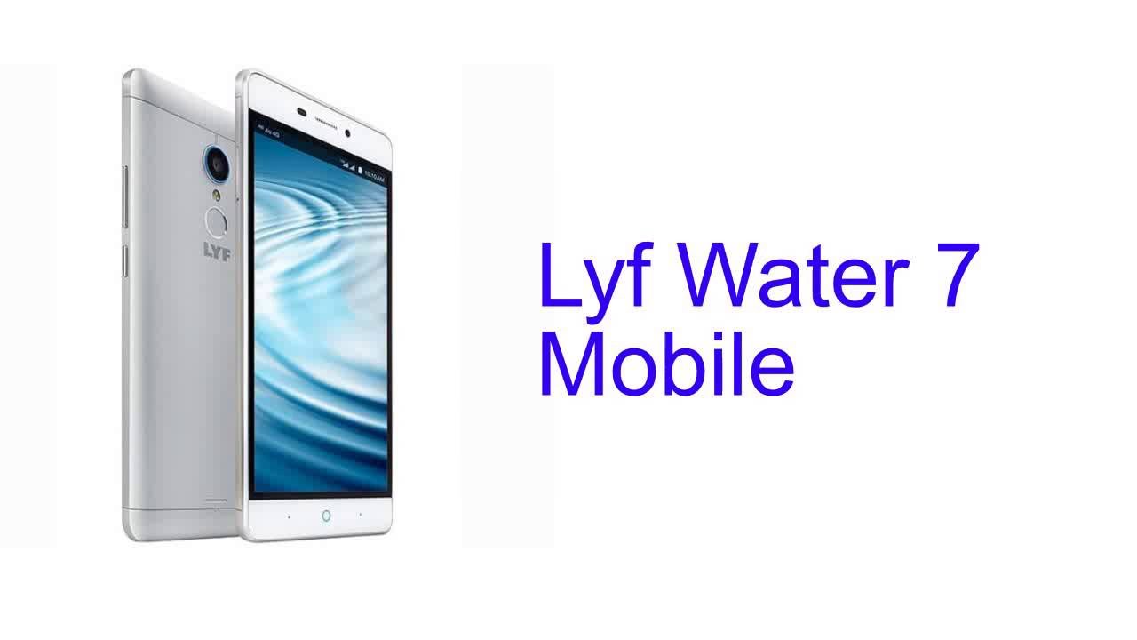 Lyf Water 7 Mobile [Release June 2016] - YouTube