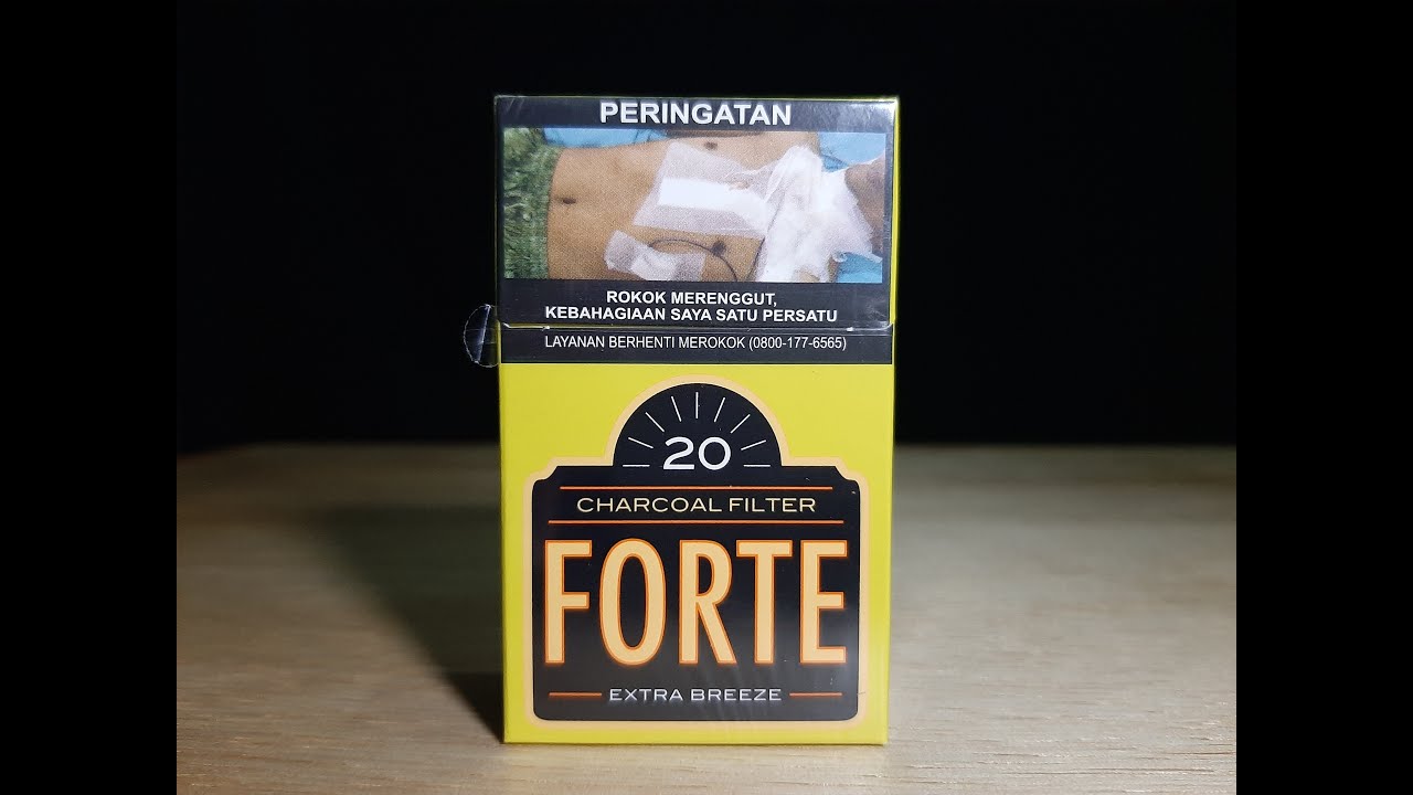 Review Rokok Forte Charcoal Filter - YouTube