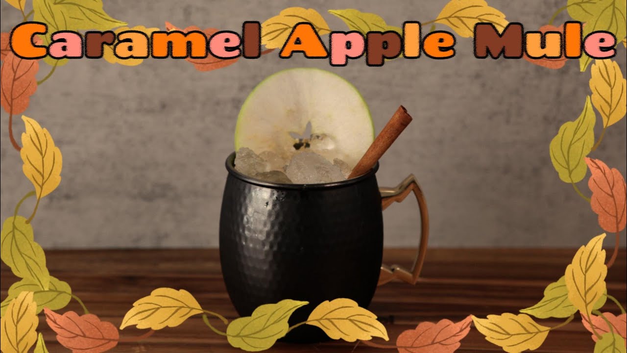 Delicious Caramel Apple Mule recipe, a sweet twist on a classic ...