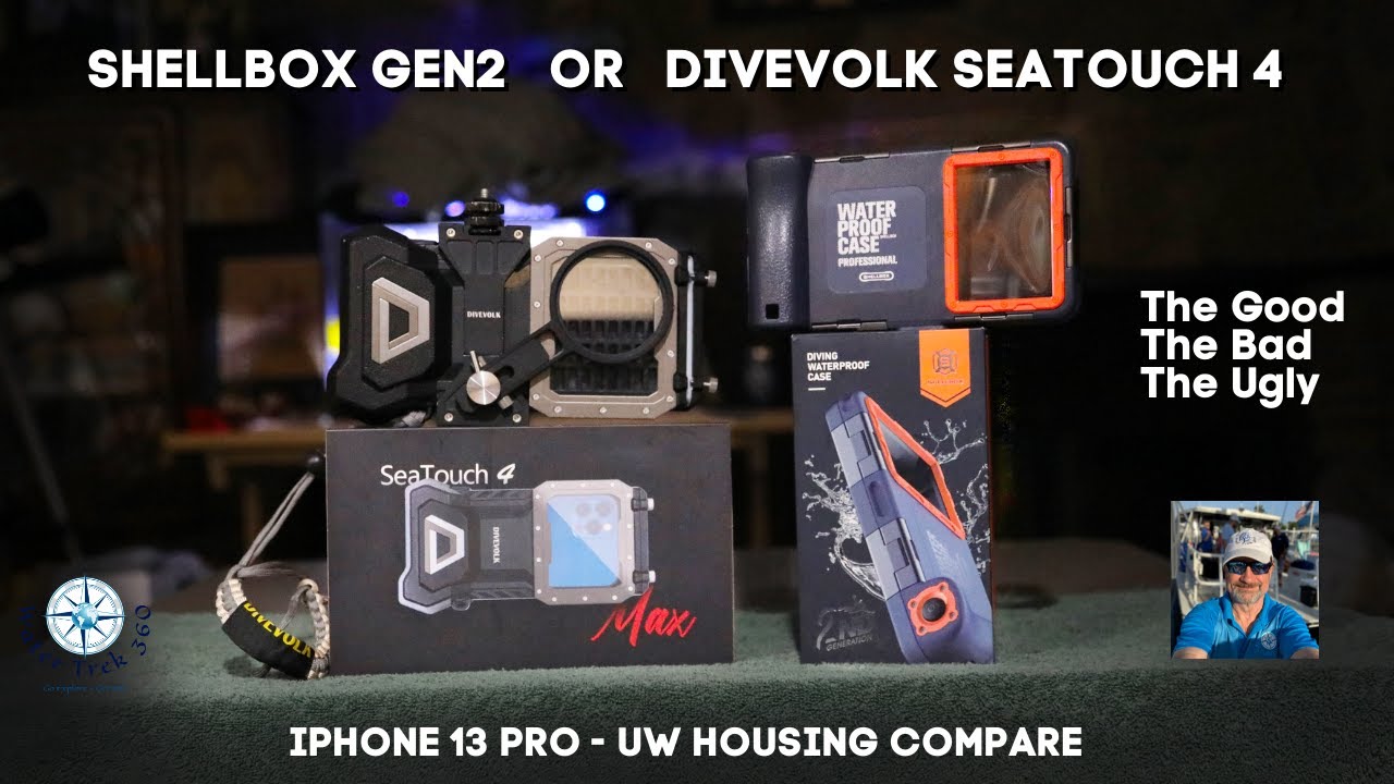 Shellbox Gen 2 vs. Divevolk SeaTouch 4 Max - The Good, The Bad , The ...