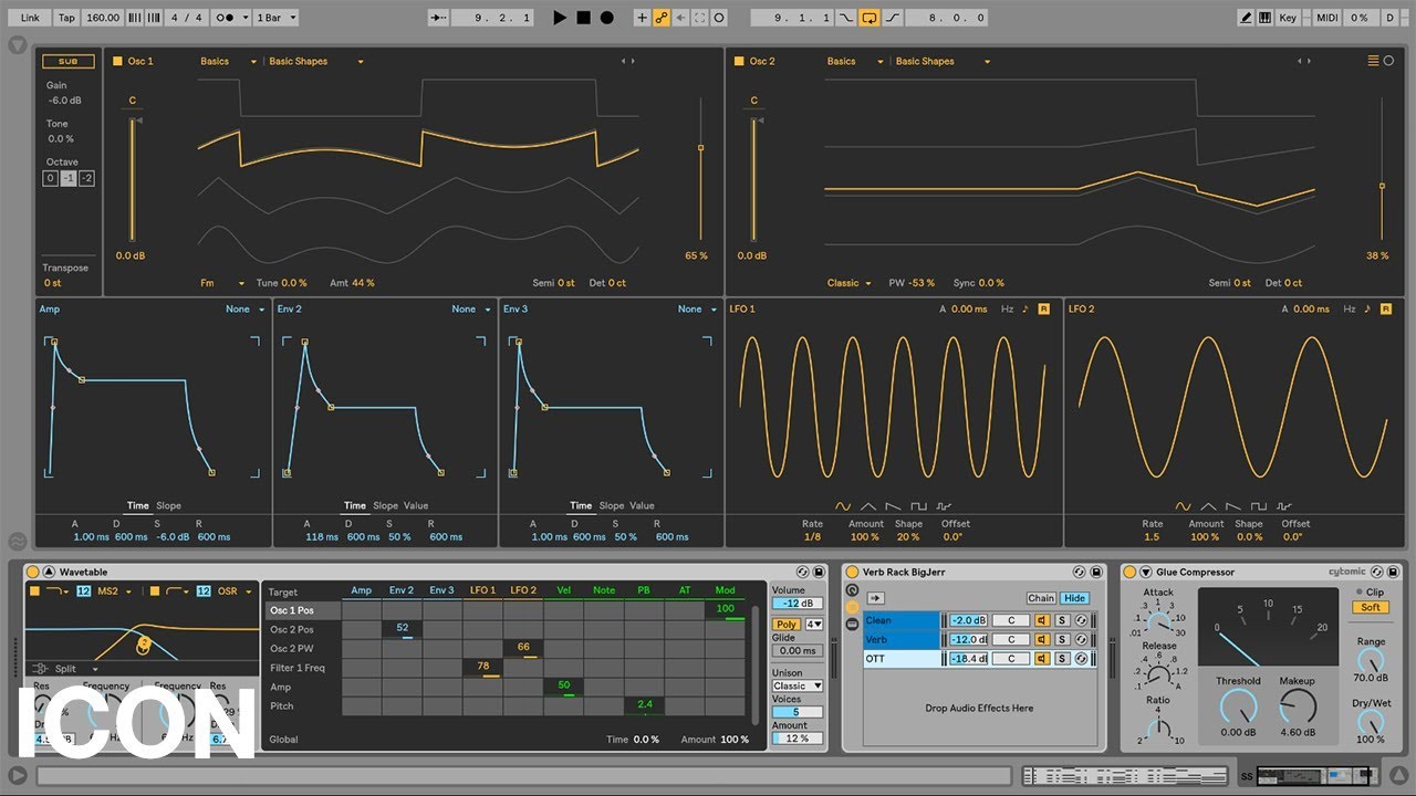 Ableton Live | Supersaw with Wavetable - YouTube