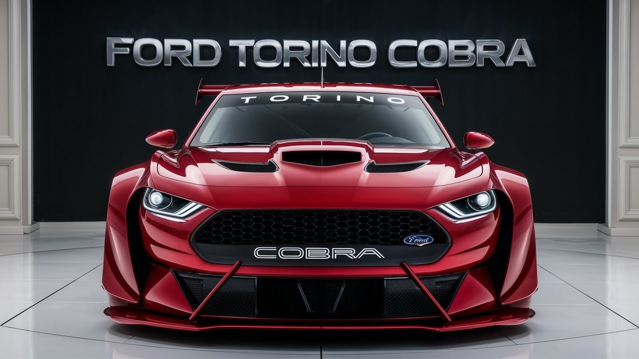"First Look at the 2025 Ford Torino Cobra – A True Muscle Car Revival ...
