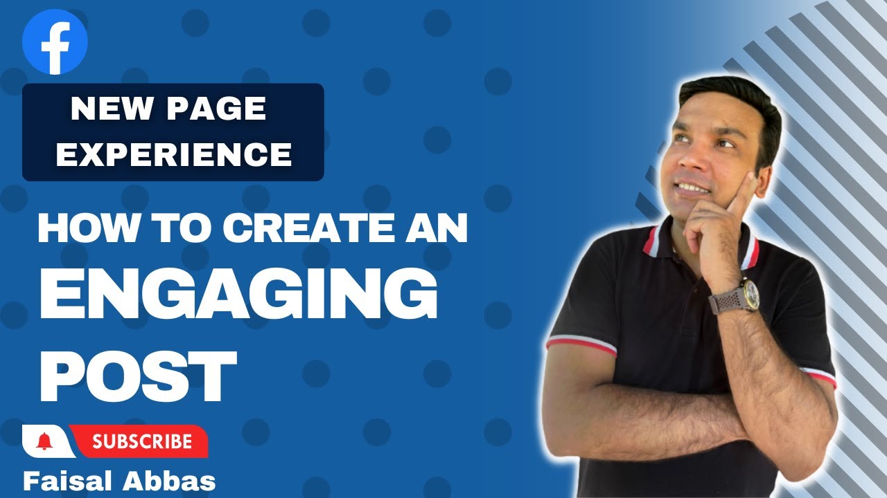 Facebook New Page Experience 6 How to Create an Engaging Post - YouTube