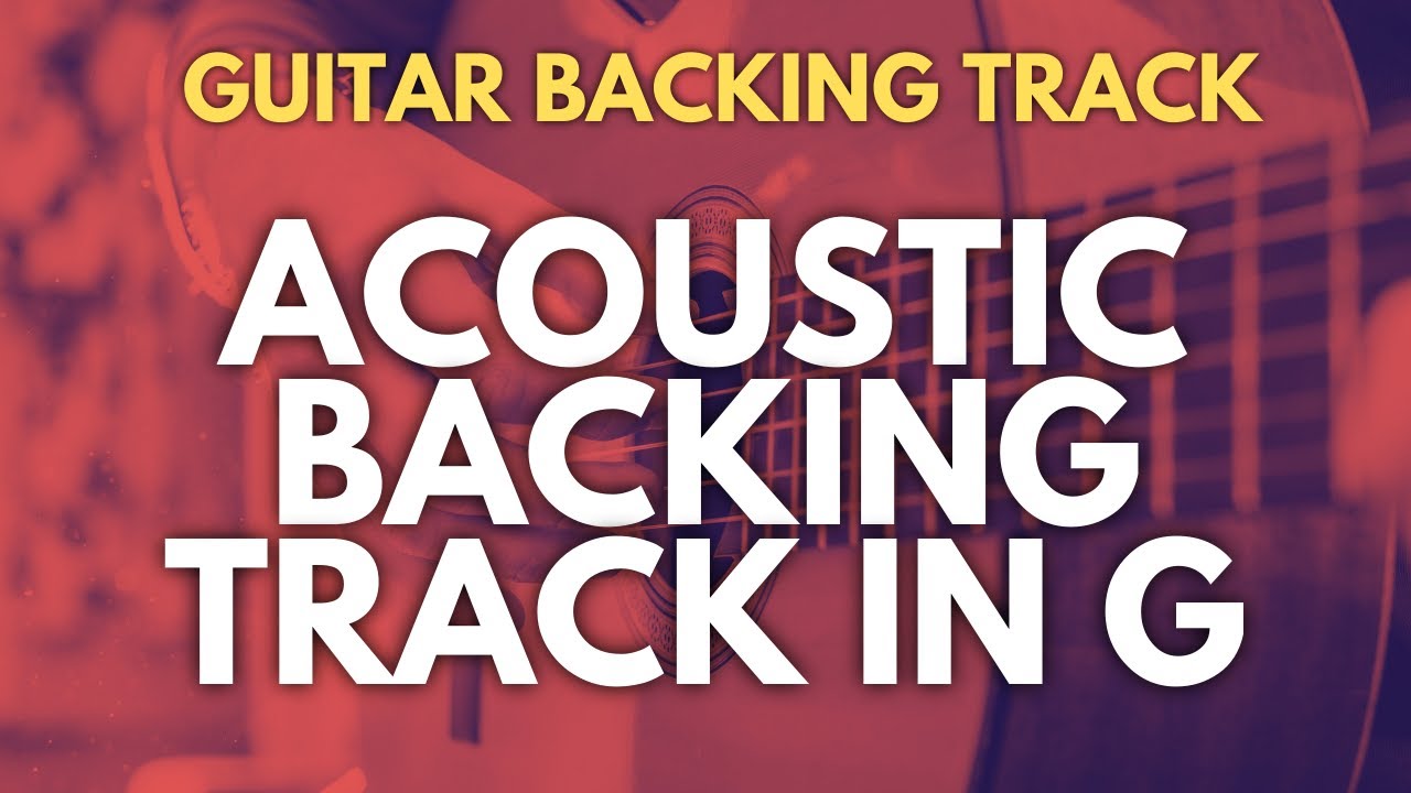 New Backing Track // Smooth Acoustic In G - YouTube