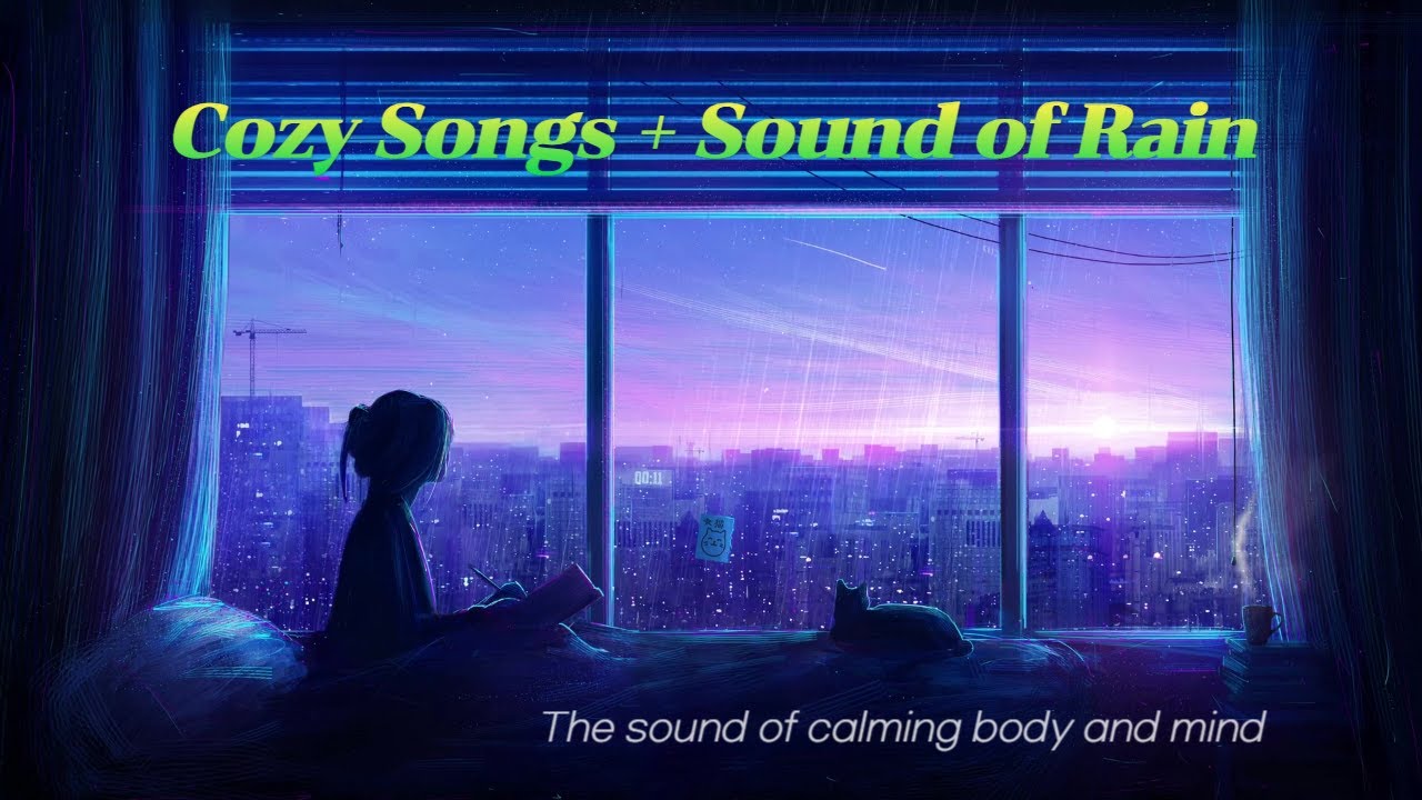Comfort yourself💖with the sound of rain hitting the window and the Cozy ...