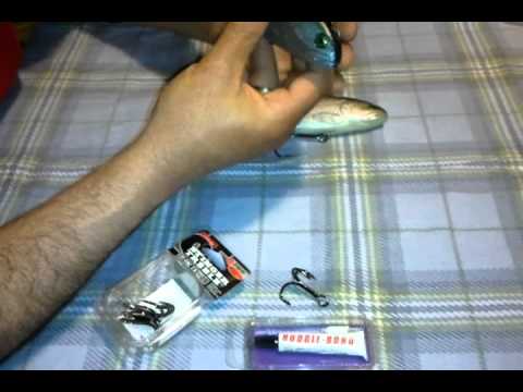 How to rig a Huddleston Deluxe Swimbait - YouTube