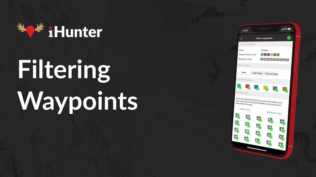 iHunter - Filtering Waypoints Tutorial - YouTube