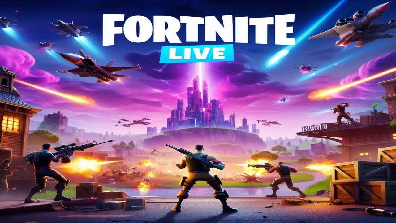 Fortnite Live Gameplay - YouTube