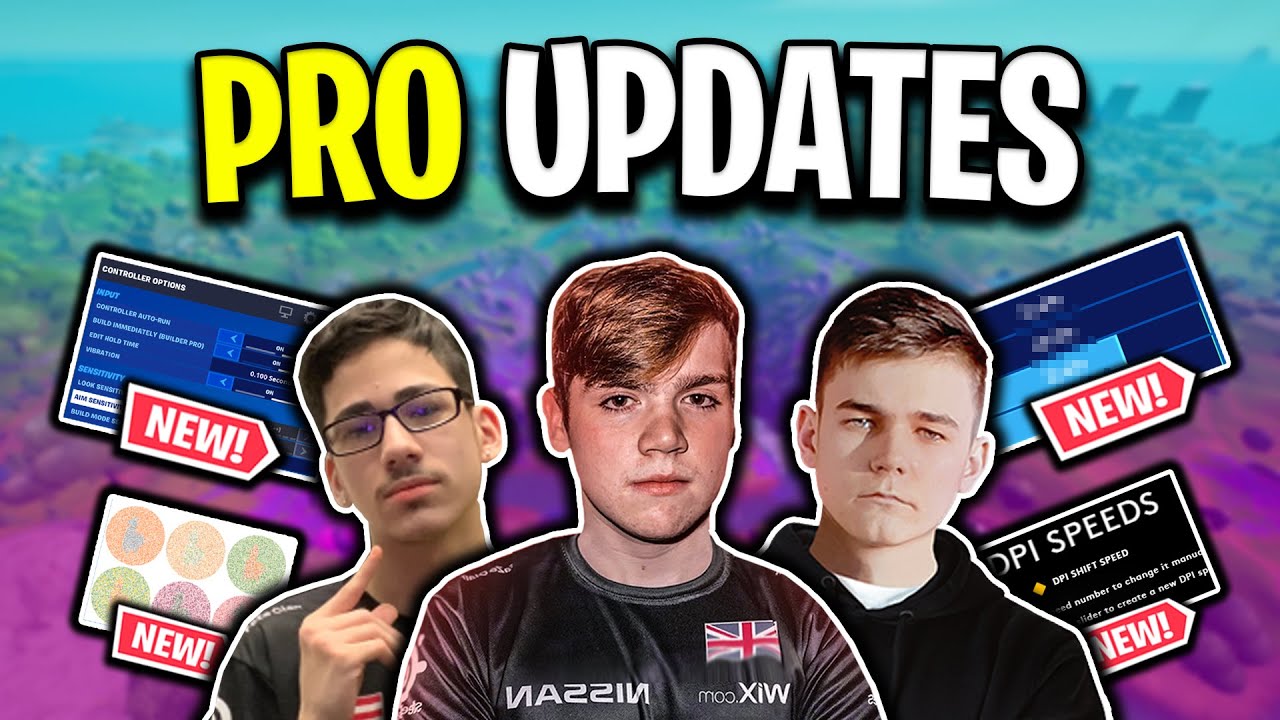 Mongraal's NEW Video Settings, Tayson's NEW DPI & FaZe Sway's NEW ...
