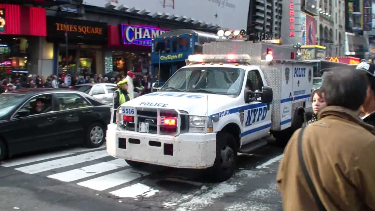 NYPD truck communications division - YouTube