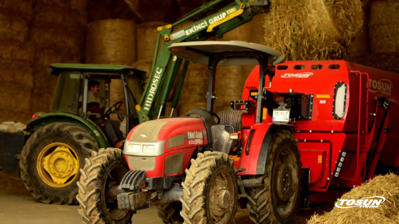 TOSUN TARIM Yem Karma, Feed Mixer, Futtermischwagen, Remolques ...