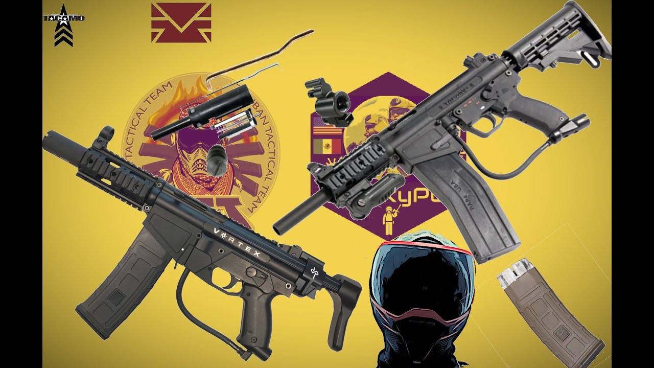 Tacamo Vortex/MK5 Paintball Magfed, "Disassembly, Service and Assembly" - YouTube