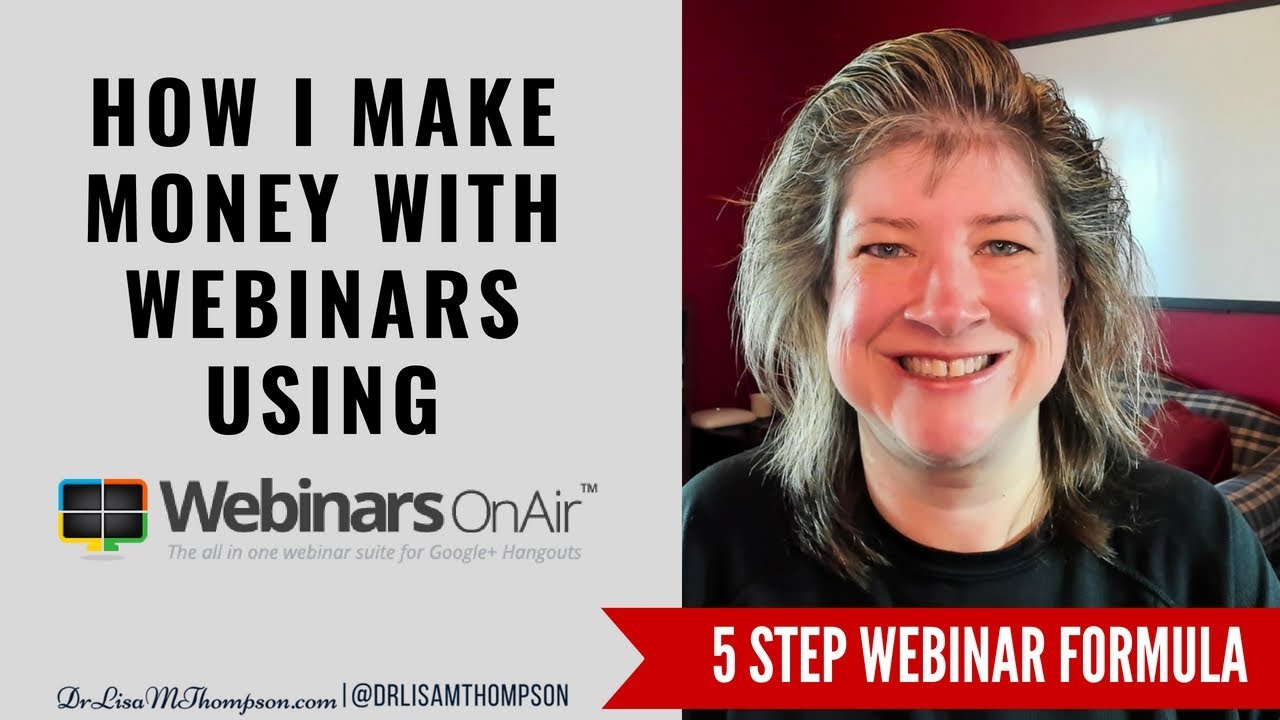 How I Make Money With Webinars Using Webinars on Air - YouTube
