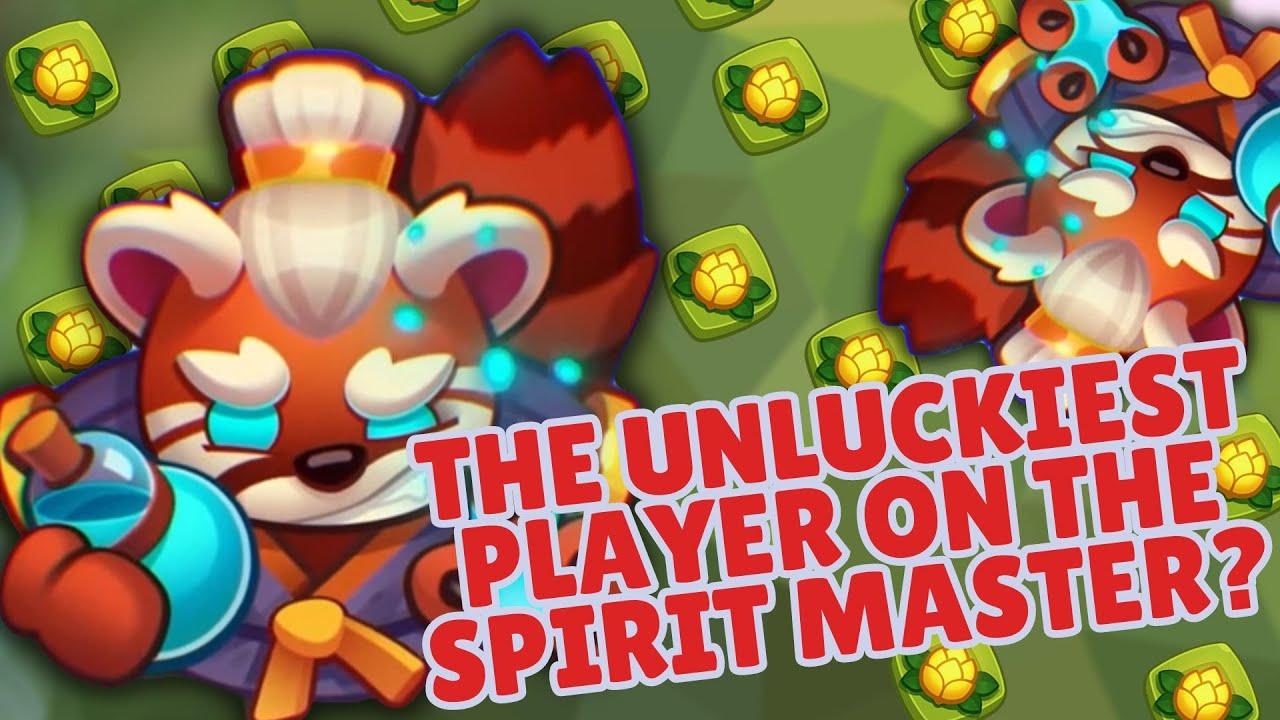 THE unluckiest player on the Spirit Master??? | Max Monk vs Max Spirit ...