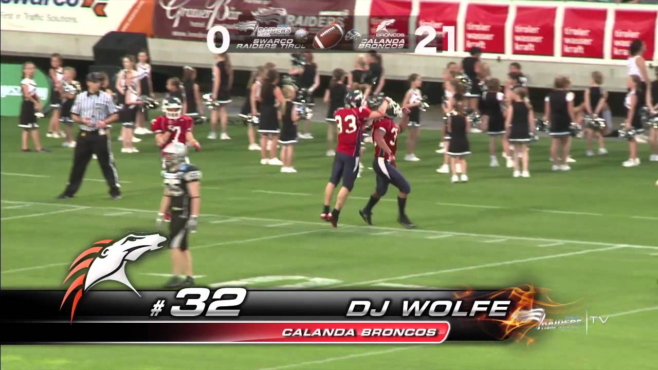 SWARCO Raiders vs Calanda Broncos, EFL Semifinal 2012 - YouTube