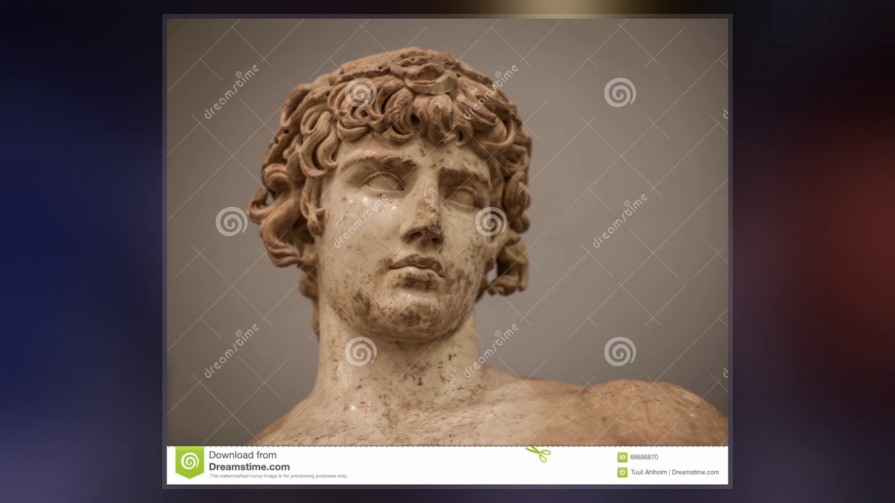Statue Of Antinous (Delphi) - YouTube