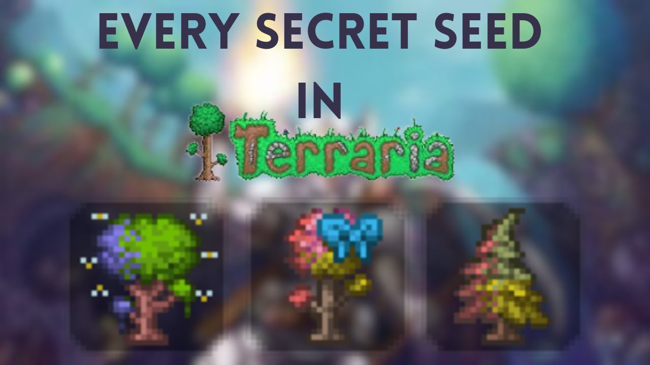 Every Secret Seed in Terraria - YouTube