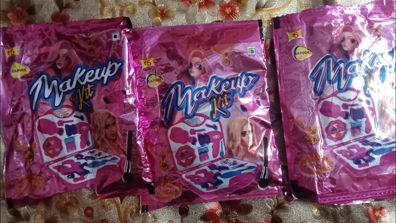 makeup snacks collection😍 main nikala jewellery box🤩makeup set🥰makeup ...