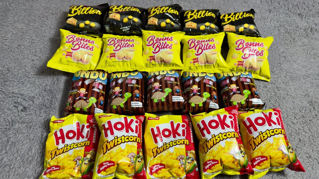 UNBOXING 4 MACAM CIKI BERHADIAH UANG!! HOKI BANGET CUY - YouTube