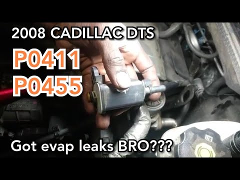 Cadillac DTS p0411/p0455 fix - YouTube