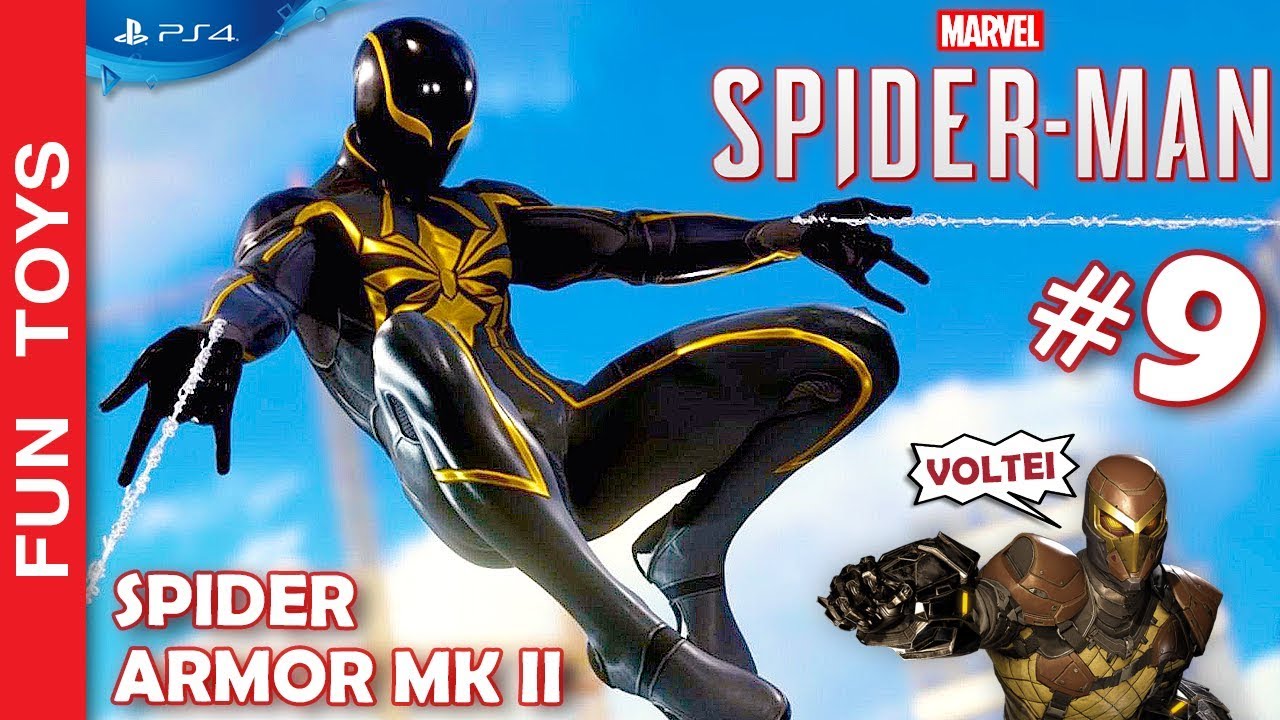 Marvel Spider-Man #9 🕷 Traje SPIDER ARMOR MK II e PODERES! Tivemos que ...